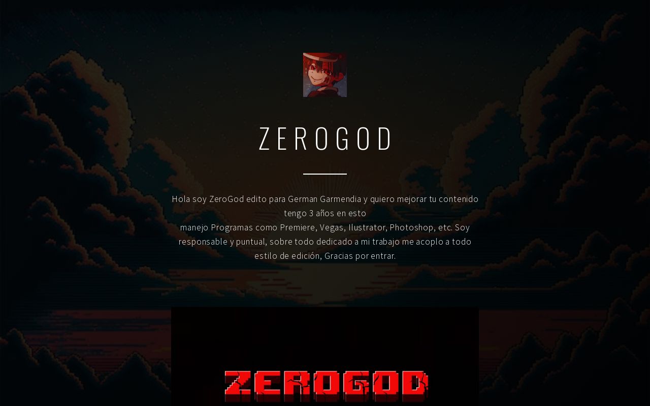 Portafolio ZeroGod